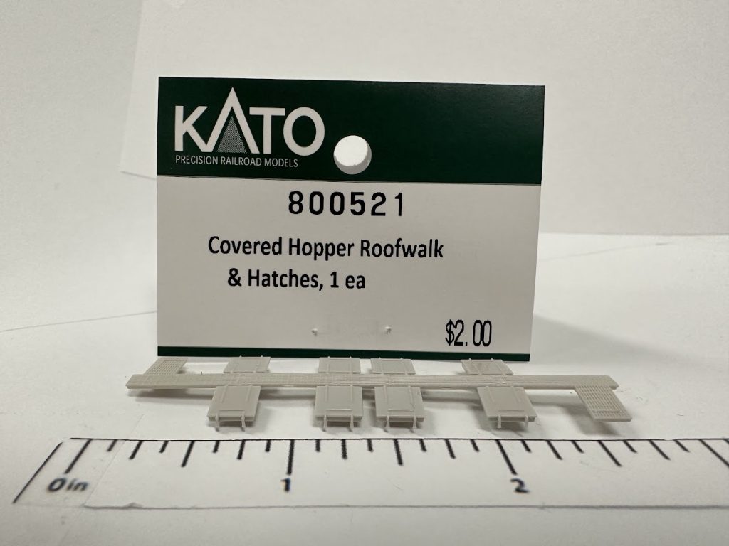 Covered Hopper Roofwalk & Hatches (N-Scale) – Kato USA Online Store