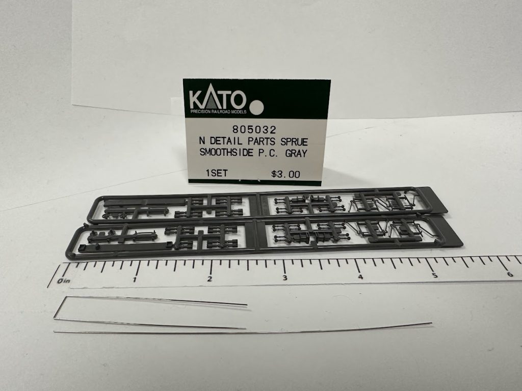 Smooth Side Passenger Car Details, Gray (N-Scale) – Kato USA Online Store