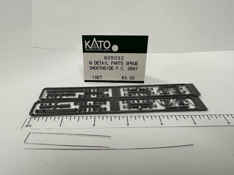 Smooth Side Passenger Car Details, Gray (N-Scale) – Kato USA Online Store