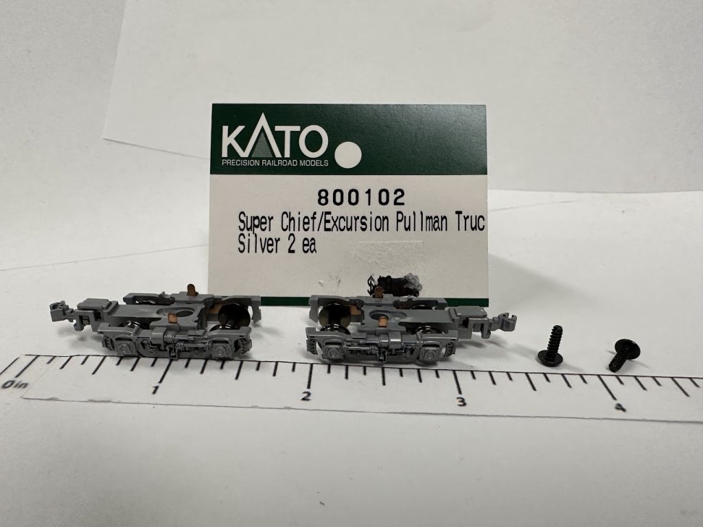 Super Chief/Excursion Pullman Truck, Silver (N-Scale) – Kato USA Online ...