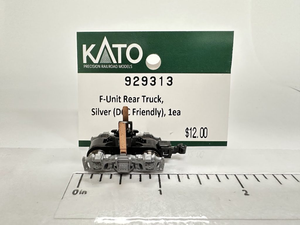 F-Unit Rear Truck, Silver (DCC Friendly) (N-Scale) – Kato USA Online Store