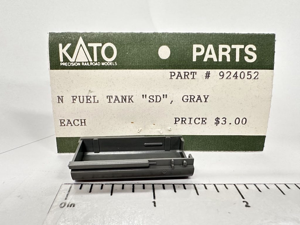 Fuel Tank, Gray (N-Scale) – Kato USA Online Store