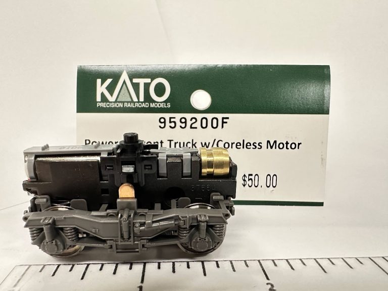 Powered Front Truck with Coreless Motor, Dark Gray(9′ Truck wheel base ...