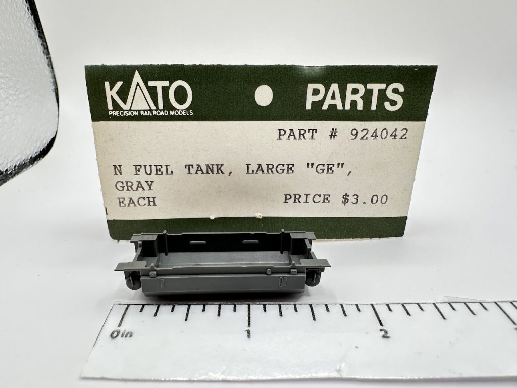Fuel Tank, Gray (N-Scale) – Kato USA Online Store