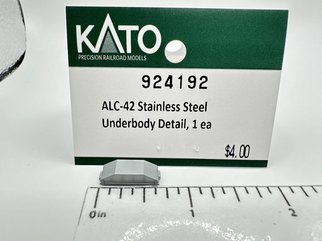 ALC-42 Stainless Steel underbody detail (N-Scale) – Kato USA Online Store