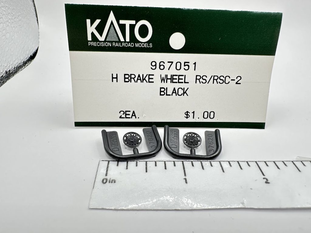 ALCo Brake Wheel, Black (HO-Scale) – Kato USA Online Store