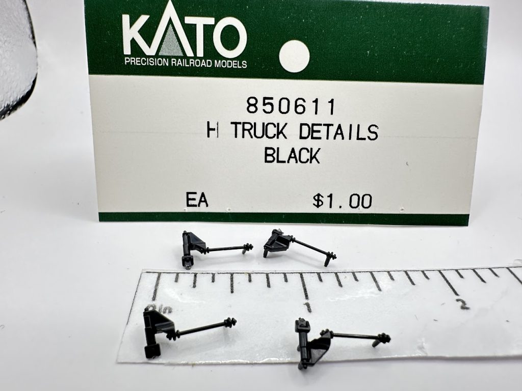 Budd Business Car Truck Details, Black (HO-Scale) – Kato USA Online Store