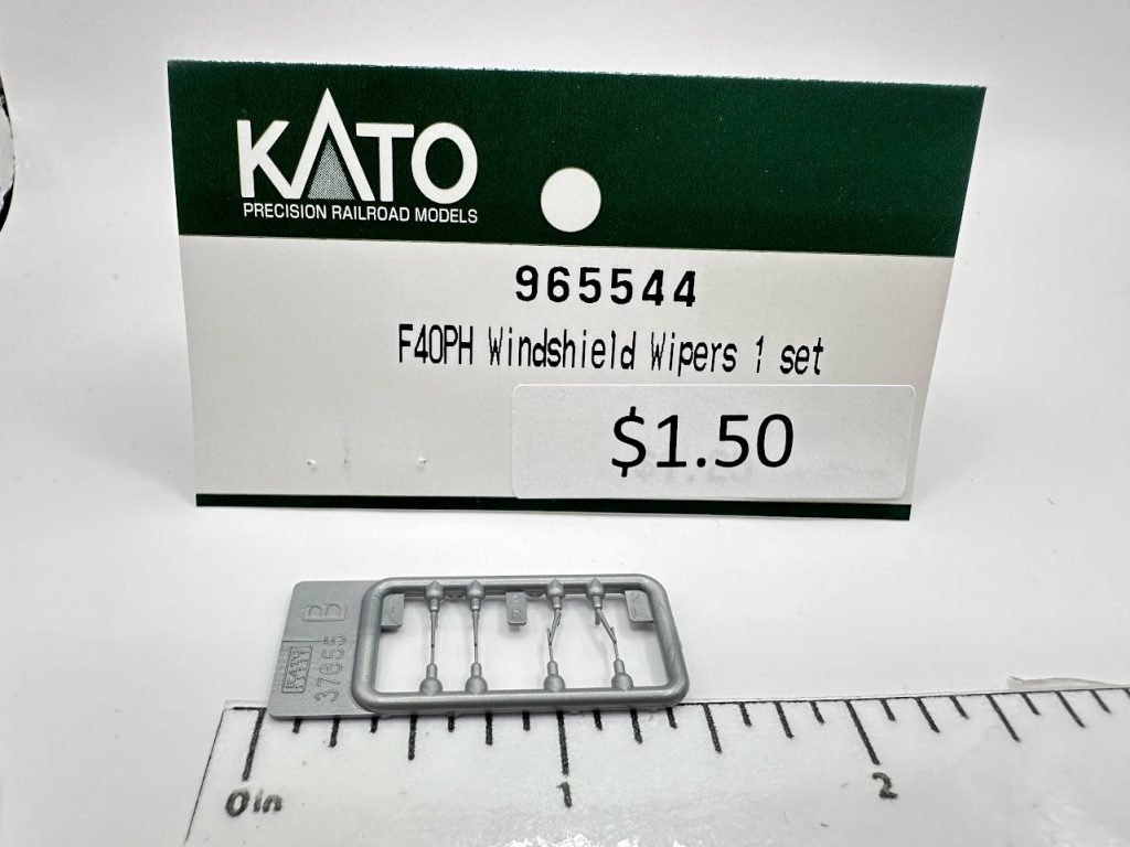 EMD F40PH Windshield Wipers (HO-Scale) – Kato USA Online Store