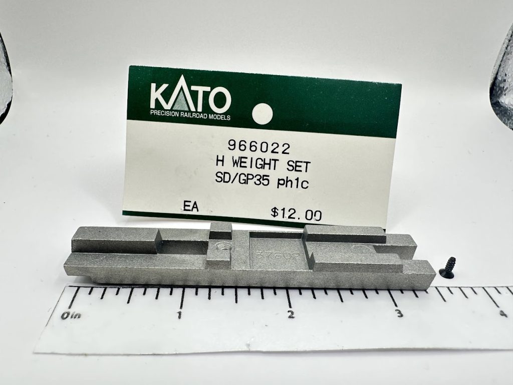 Weight Set (Shell Mount) (HO-Scale) – Kato USA Online Store