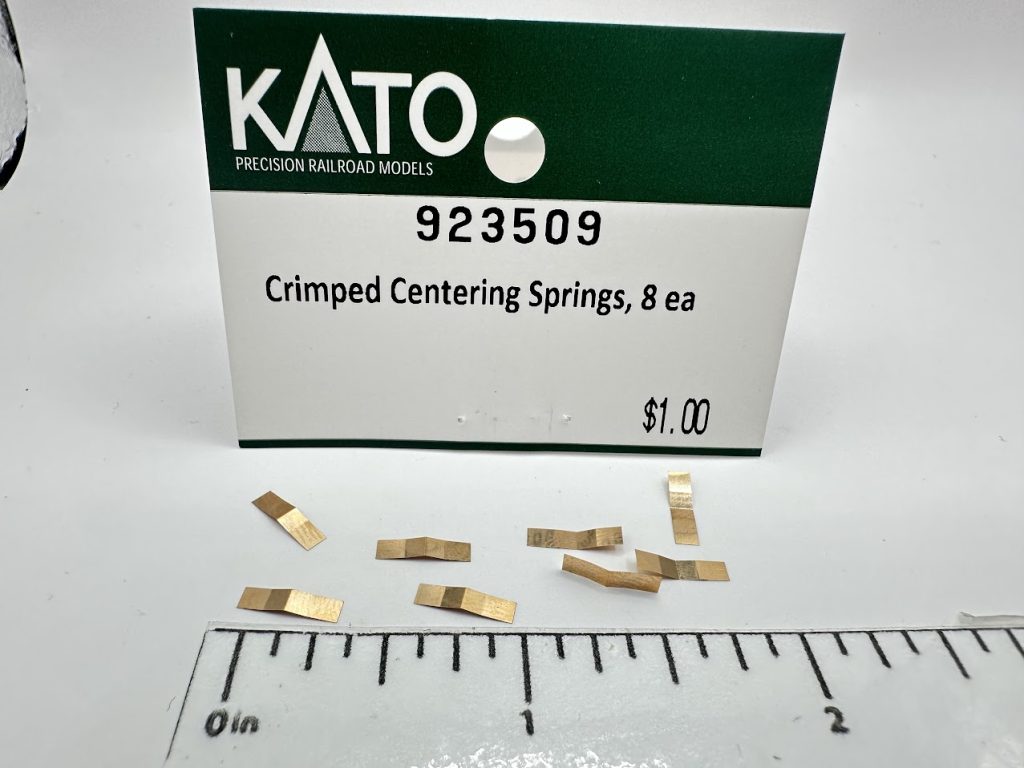Crimped Centering Springs (for Clip Mount) (N-Scale) – Kato USA Online ...