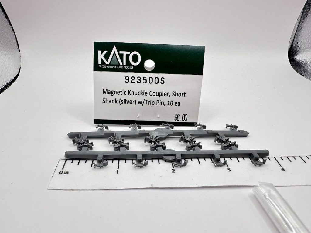 Magnetic Knuckle Coupler, Short Shank (Silver) with Trip Pin (N-Scale ...