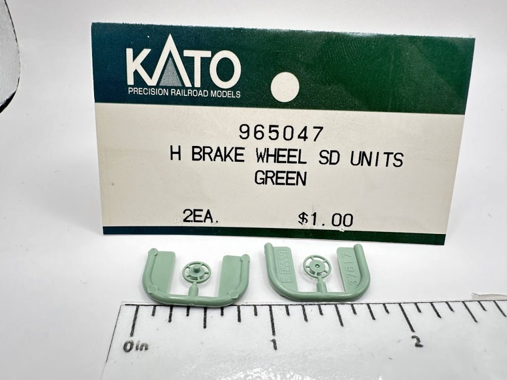 EMD Brake Wheel, BCR Green (HO-Scale) – Kato USA Online Store