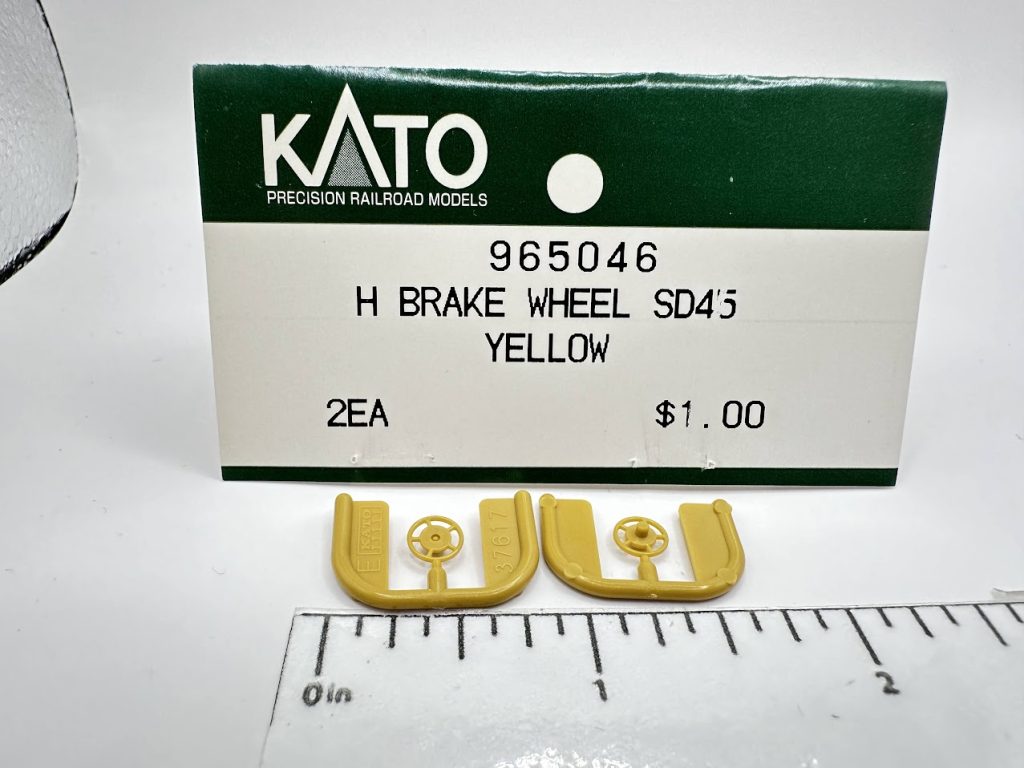 EMD Brake Wheel, Yellow (HO-Scale) – Kato USA Online Store