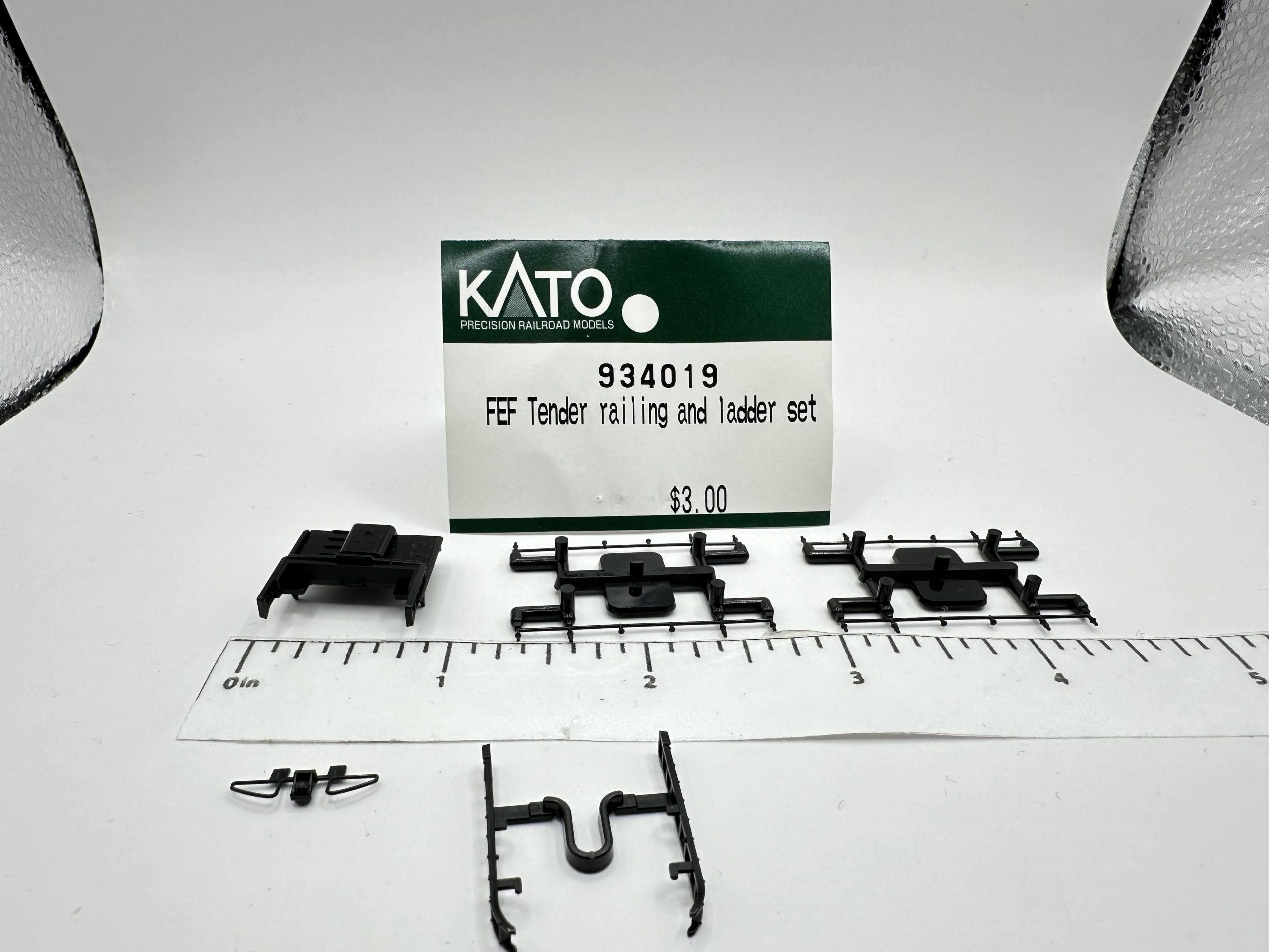FEF Tender railing and ladder set (N-Scale) – Kato USA Online Store