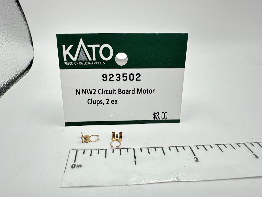 Circuit Board Motor Clips for NW2 (N-Scale) – Kato USA Online Store