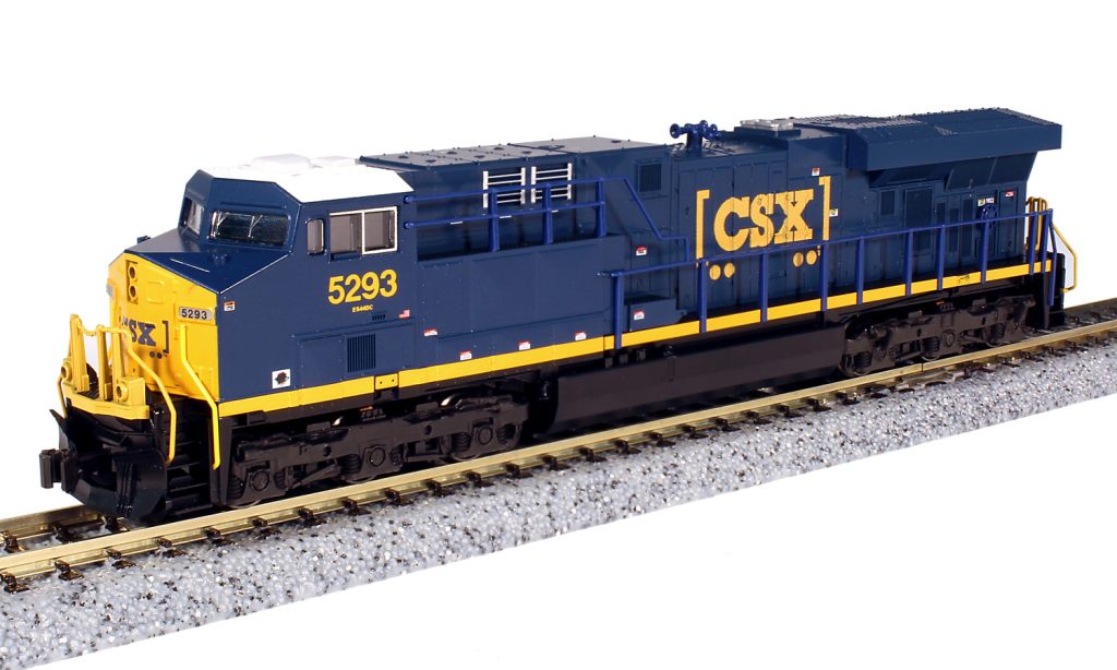 N GE ES44DC CSX Boxcar Logo – Kato USA Online Store