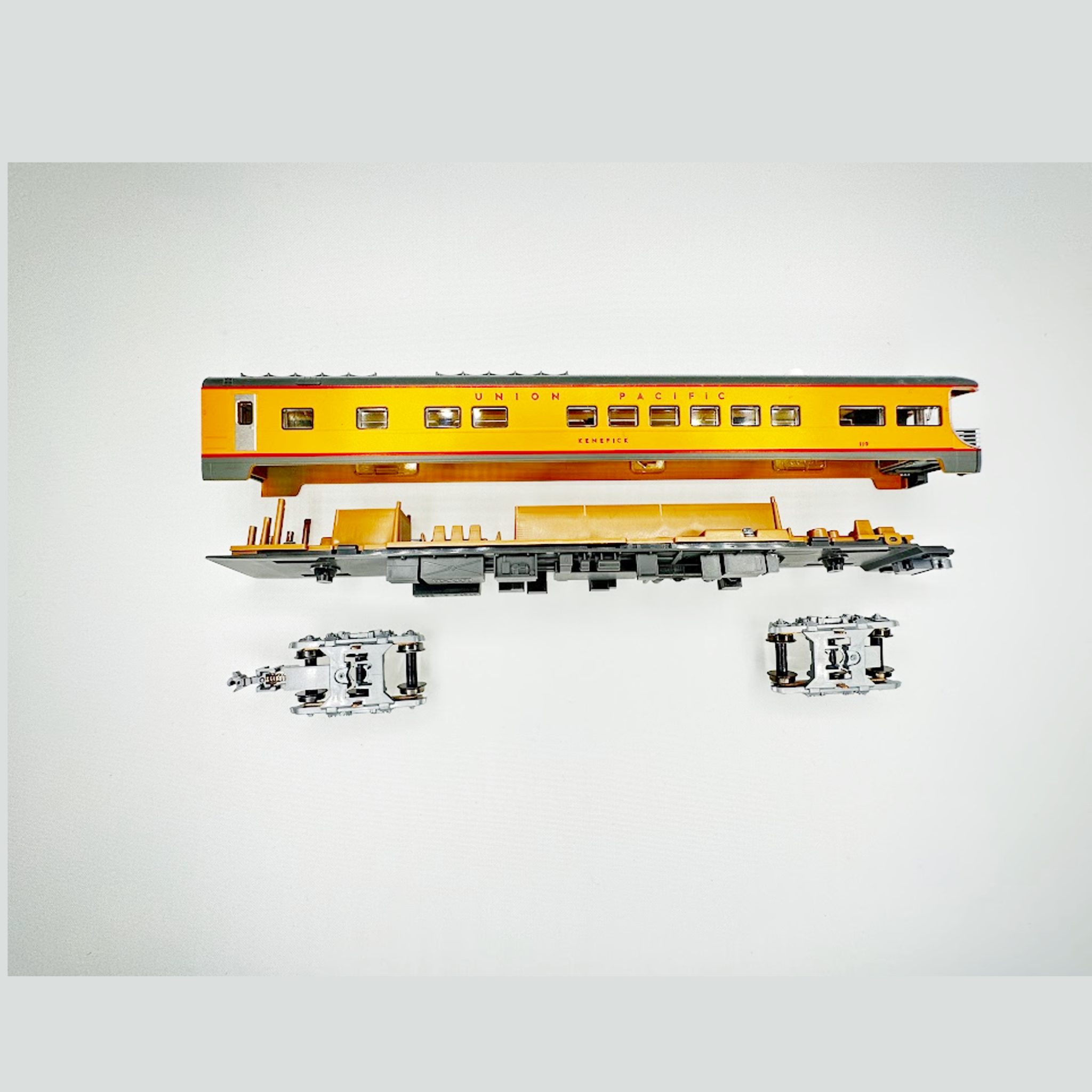 N UP Excursion Train Business Car “Kenefick” Parts Kit – Kato USA ...