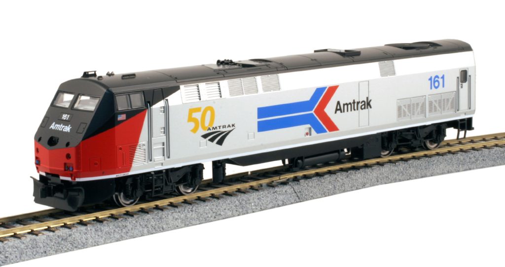 HO P42 Amtrak® Phase I #161 w/ 50th Anniversary Logo – Kato USA Online ...