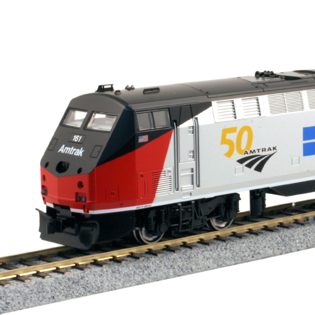 HO P42 Amtrak® Phase I #161 w/ 50th Anniversary Logo – Kato USA Online ...