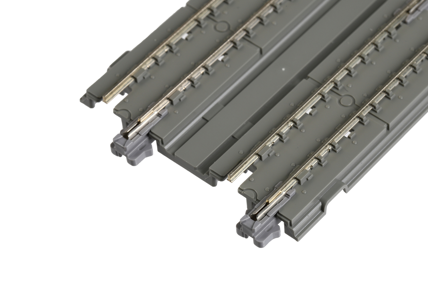 N Double Track Feeder Track Set 62mm 1/pkg Concrete Slab – Kato USA ...