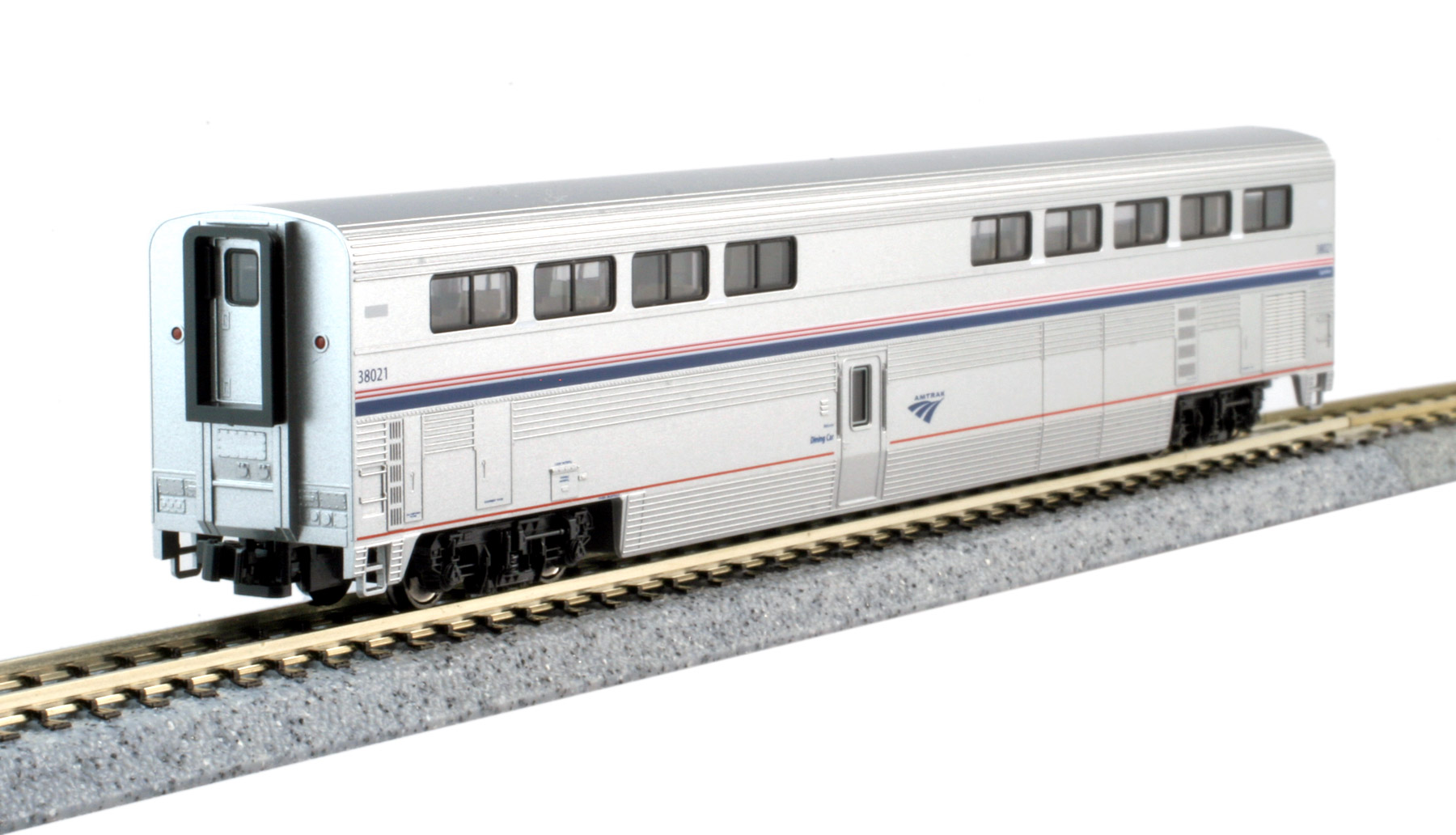 HO Amtrak® Superliner® Diner Phase VI #38028 – Kato USA Online Store